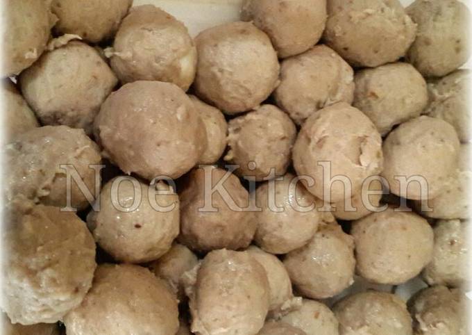 Resep Bakso Sapi Special oleh Nurma (Noe Kitchen) - Cookpad