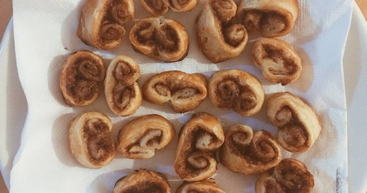 Mini palmeritas express Receta de Lizla- Cookpad