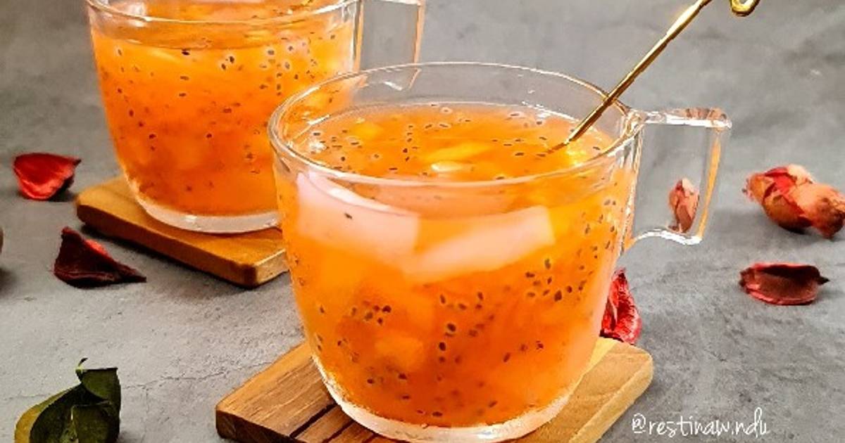 Resep Es Melon Serut Nata De Coco oleh Windu Restina - Cookpad