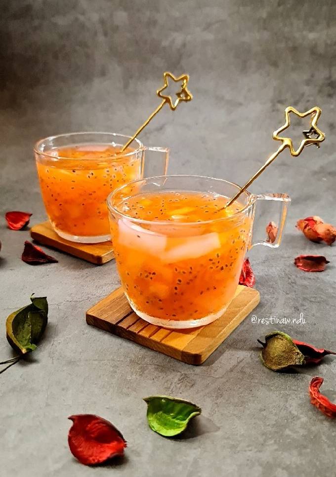 Resep Es Melon Serut Nata De Coco oleh Windu Restina - Cookpad