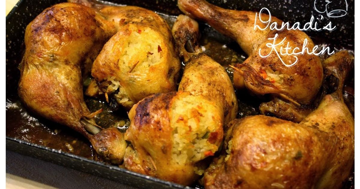 Zöldséges Rizzsel Töltött Csirkecombok | Kovacs Dana (Danadi’s Kitchen ...