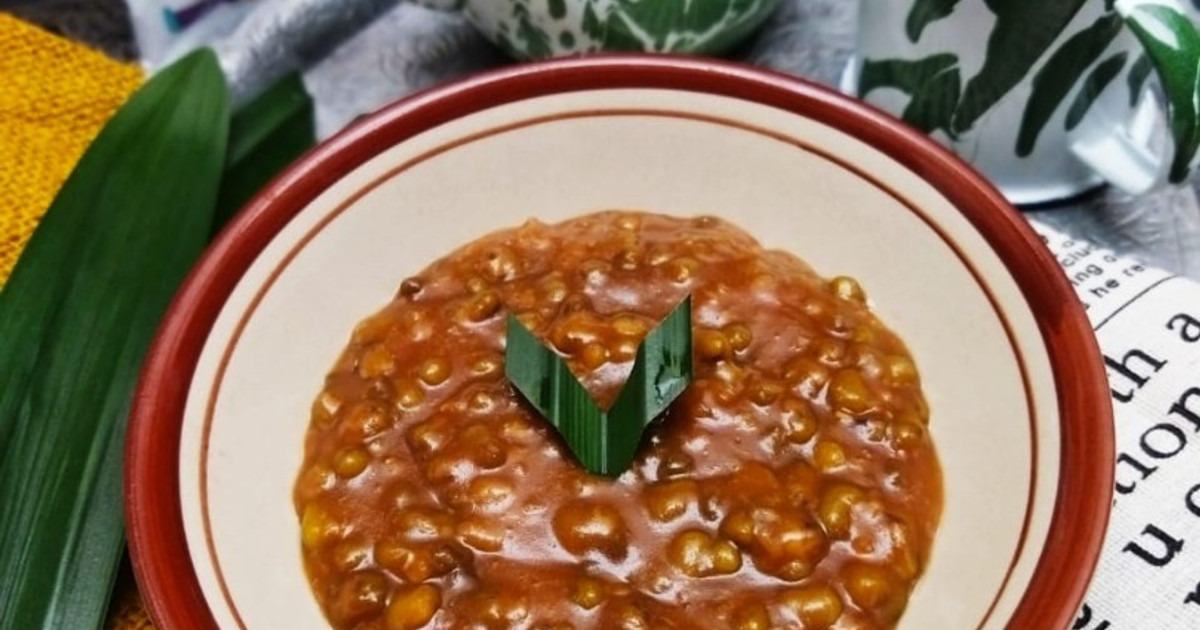 25 resep bubur kacang hijau saring enak dan mudah - Cookpad