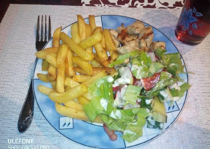 Gyros tál | Gyurina-Bodó Réka receptje - Cookpad receptek