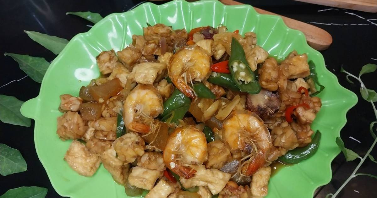 Resep Sambal Goreng Tahu Tempe Cecek Udang oleh Fifiyah PuahSari - Cookpad