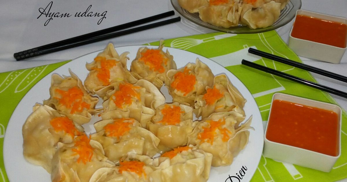 Resep dim sum udang keju rumahan enak dan mudah - Cookpad