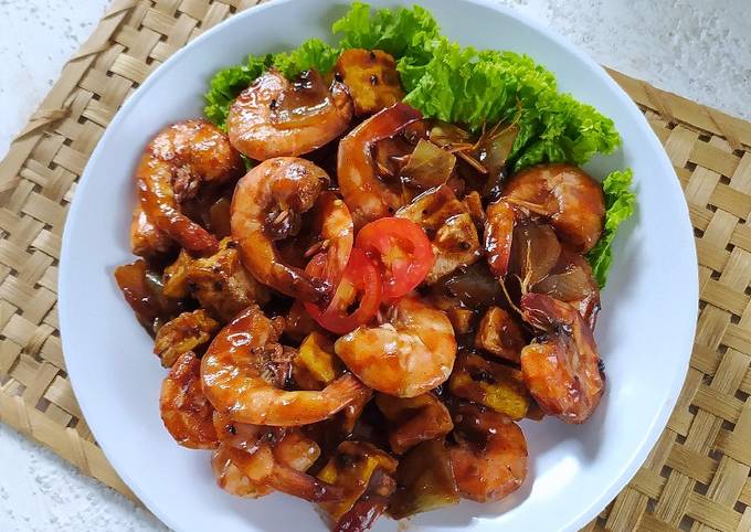 Resep Udang Tahu Lada Hitam oleh Saomi Mayhai - Cookpad