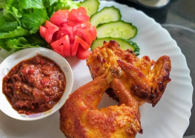 Resep Ayam Bakar Bumbu Rujak Oleh Dewi Momz Alvaro Cookpad