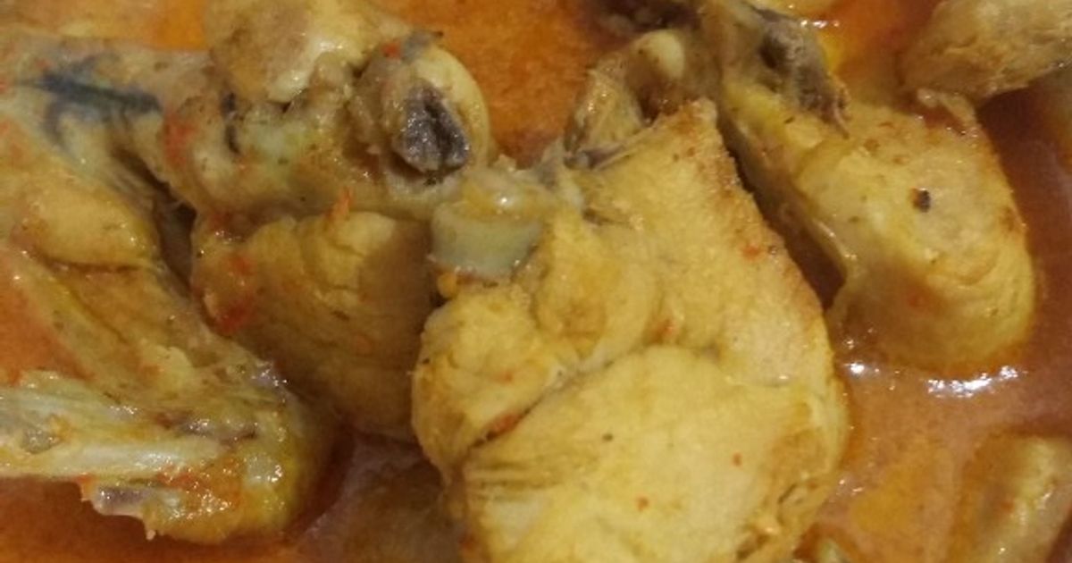 Resep Gulai Ayam Simpel Dan Enak oleh falias - Cookpad