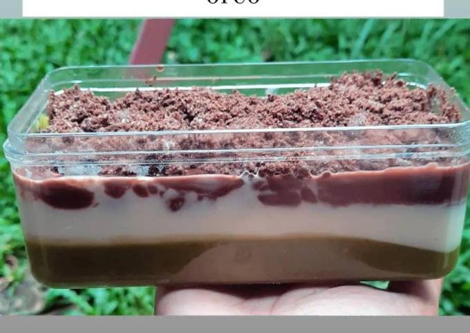 Resep Avocado dessert box with oreo oleh Vina Fitriana - Cookpad