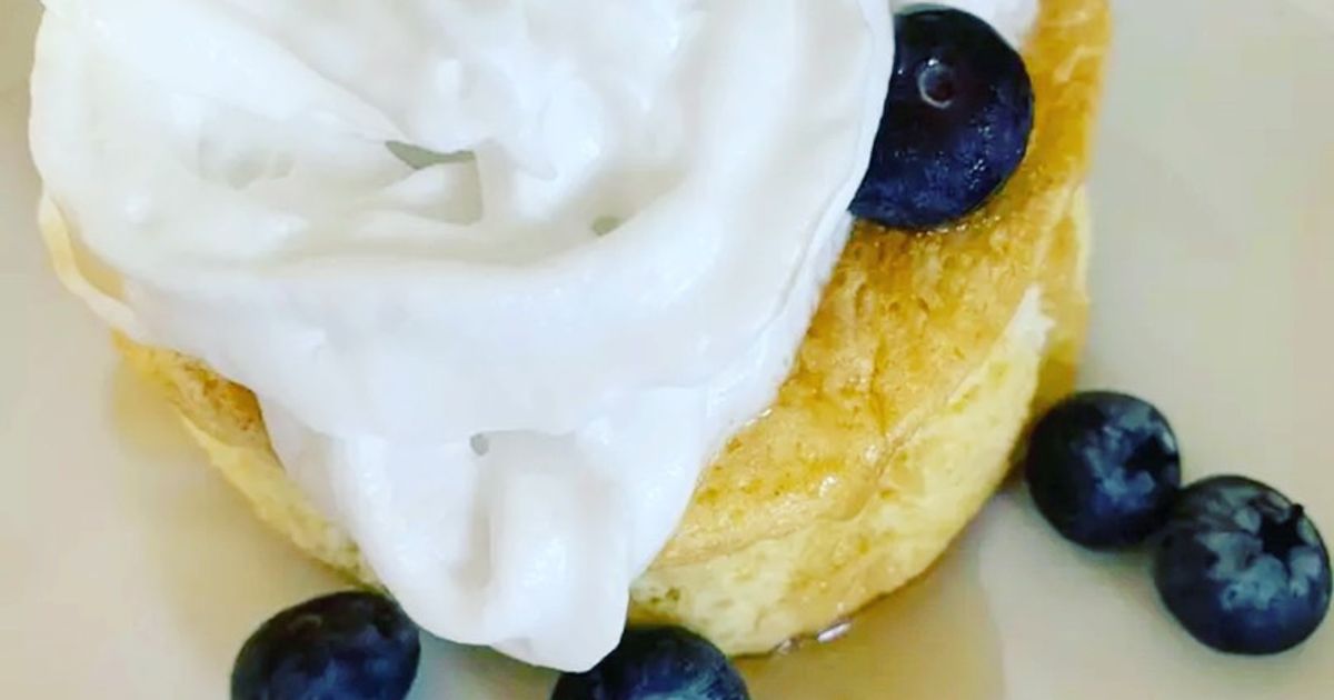 Hot Cake Esponjosito Receta de Eddy Rocha- Cookpad