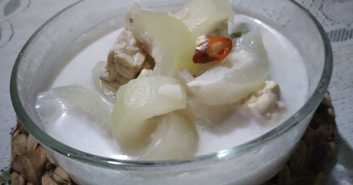 Resep Sayur Labu Air Tempe Santan oleh zuniatul yuta - Cookpad