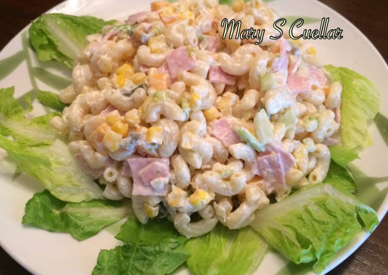 Ensalada de Coditos A Mi Estilo💖 Receta de Mary S Cuellar💓Sazonando Tu ...