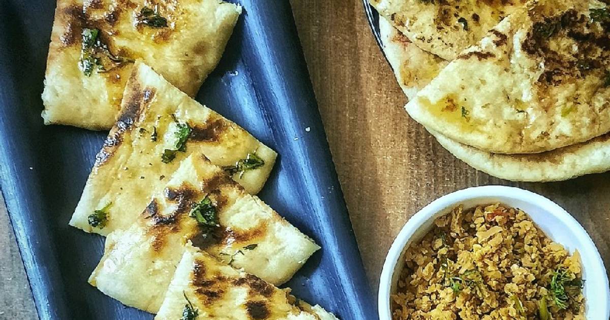 Soya keema stuffed naan Recipe by Sonila Das - Cookpad