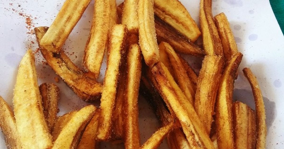 Banana Fries Recipe by Pinky Jain - Cookpad