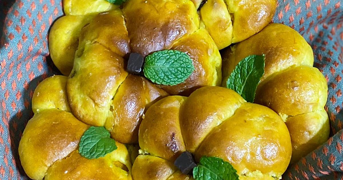 Resep 116. Pumpkin Bread aka Roti Labu oleh Shanty Bambang - Cookpad