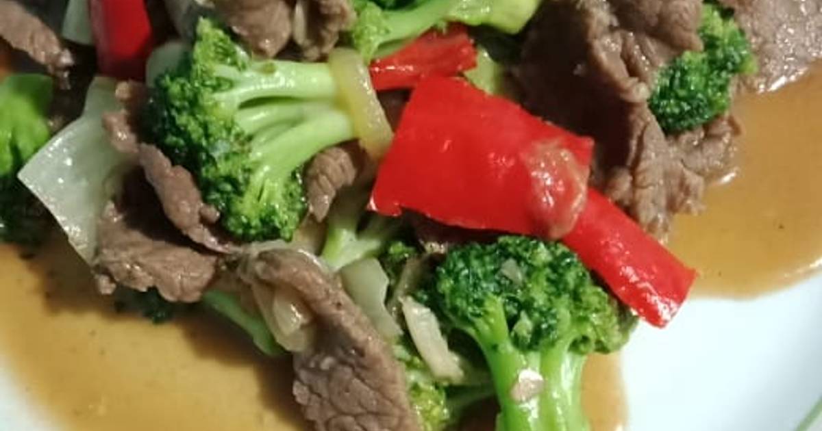 Resep Cah daging brokoli oleh yank - Cookpad