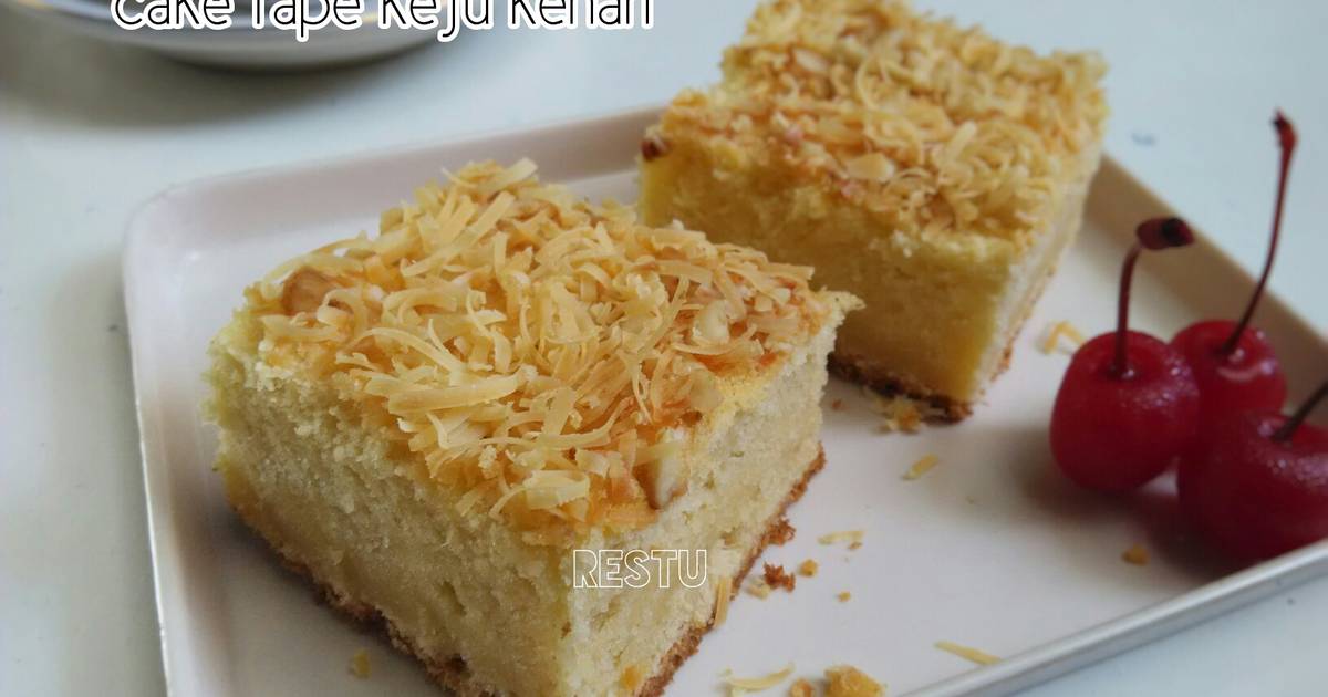 Resep Cake Tape Keju Kenari oleh Rachma Esty Utami - Cookpad