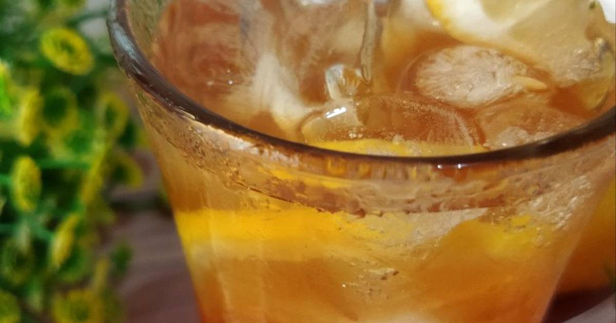 Resep Ice Lemon Tea / Es Teh Lemon oleh Daniar - Cookpad