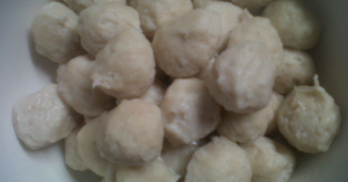 Resep buat bakso 100 gram rumahan enak dan mudah - Cookpad