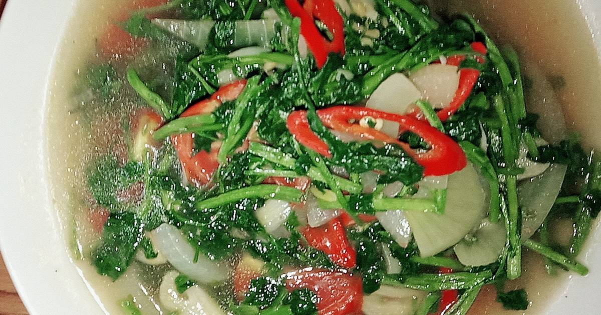 Resep Tumis Selada Air Oleh No Comment Cookpad