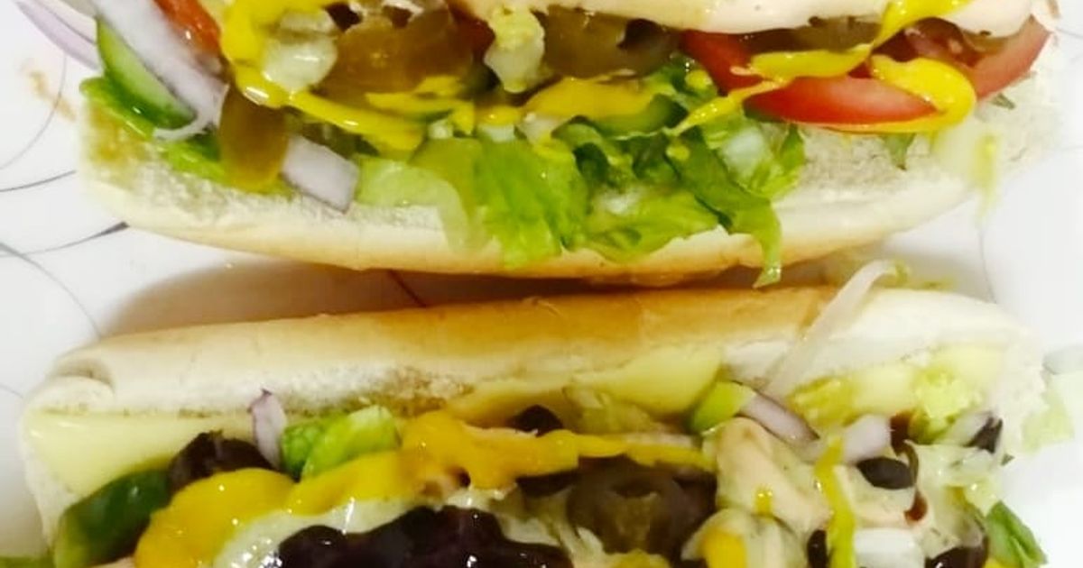 Veg Subway Sandwich Recipe by Komal Doshi - Cookpad