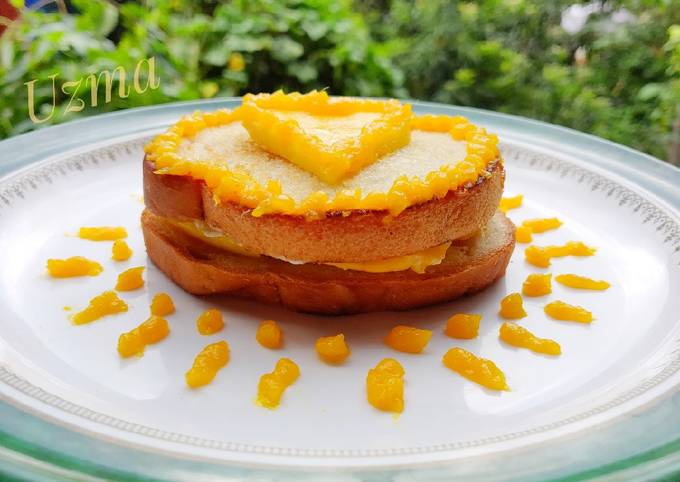 Mango Sandwich Recipe by Uzma Ahmad - Cookpad
