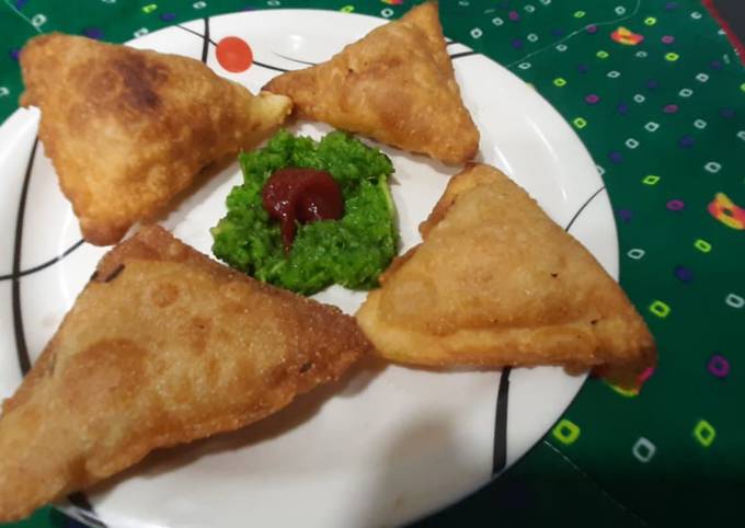 Hinal Dattani દ્વારા રેસીપી સમોસા (samosa recipe in Gujarati) - કૂકપૅડ