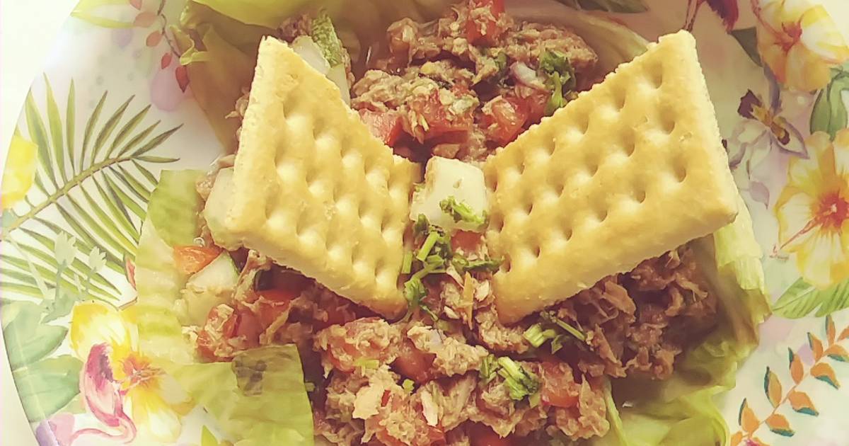 Entrada de atún Receta de Jennifer de Marroquín- Cookpad