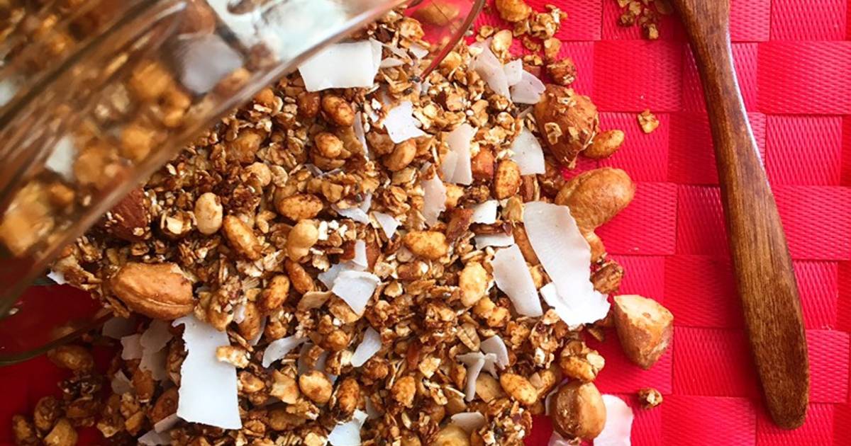 47 recetas muy ricas de granola con dátiles compartidas por cocineros ...