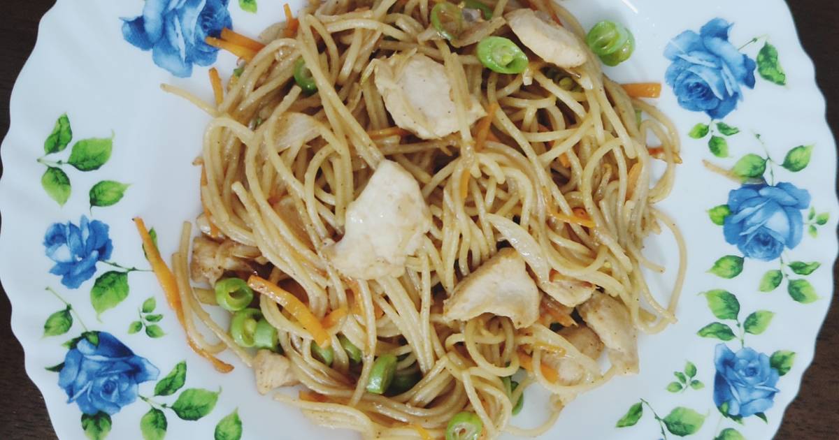 Resipi Spaghetti Goreng Mudah oleh Siti NorMillah Rashid - Cookpad