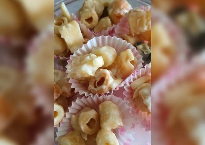 Popiah White Chocolate Mix with Almond Recipe by Wany Asirah - Cookpad