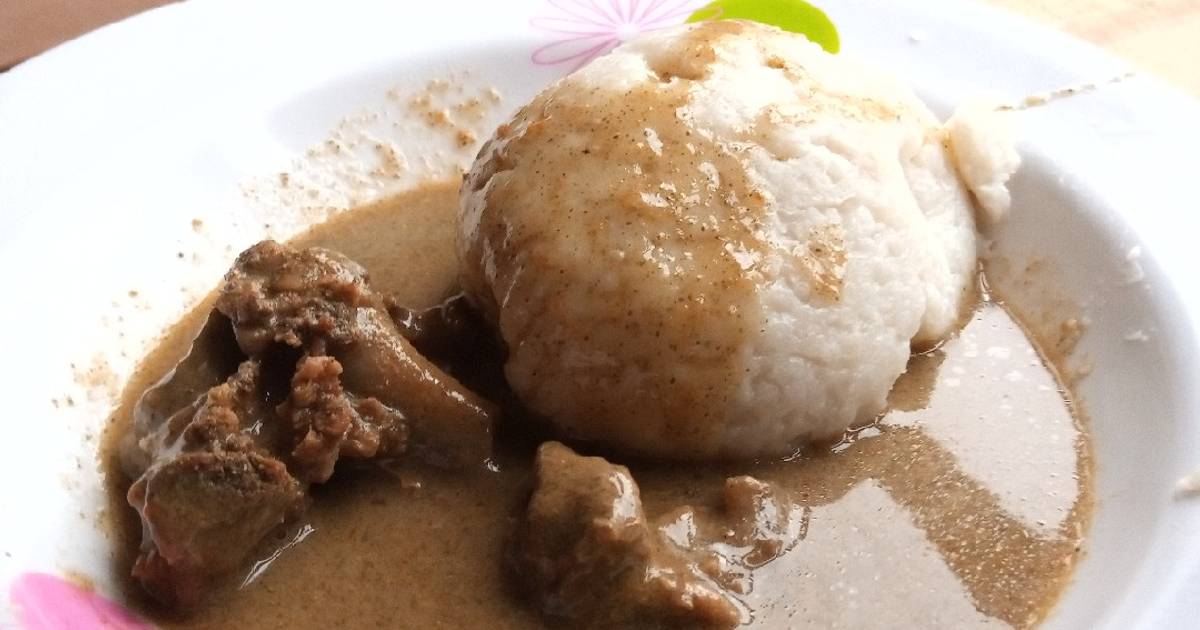 Tuwon shinkafa da miyar kuka girki daga khadijah yusuf - Cookpad