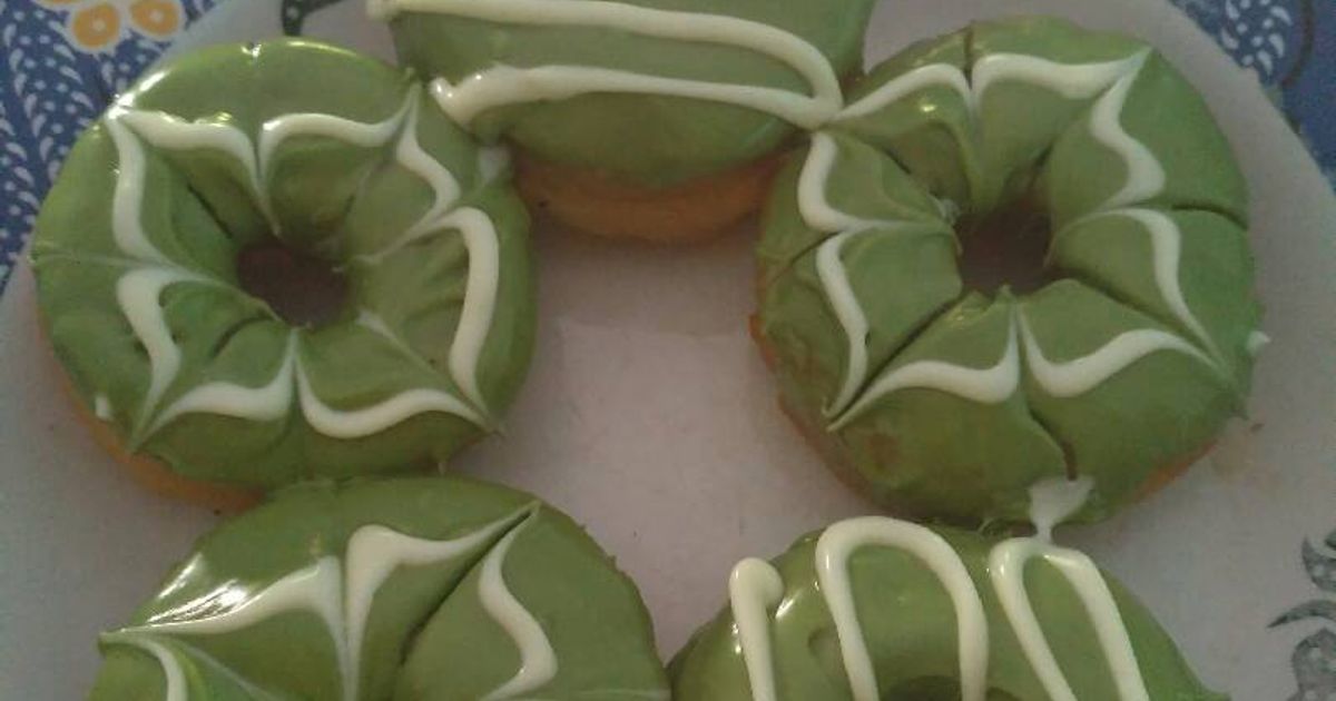 Resep Donat Mini Greentea (Empuk Lho 😋) oleh Retno Nawangsih - Cookpad