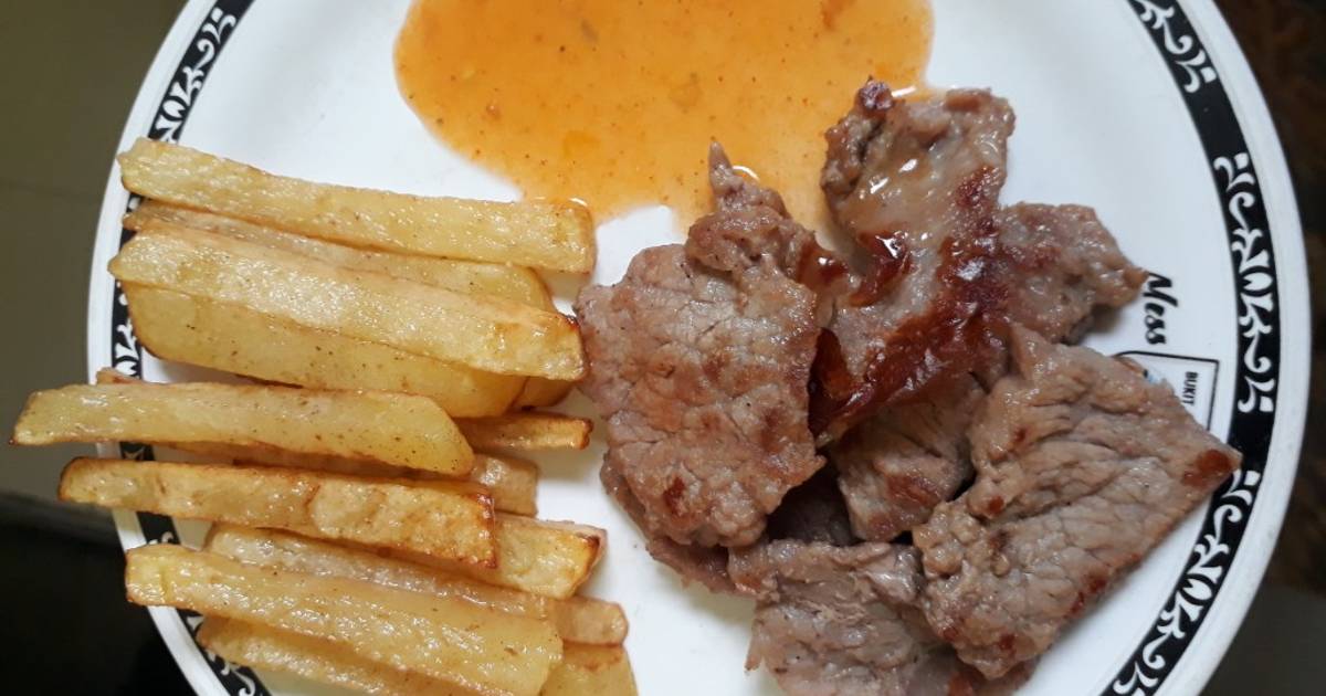 Resep Steak Sapi Rumahan Oleh Meys Cila Cookpad