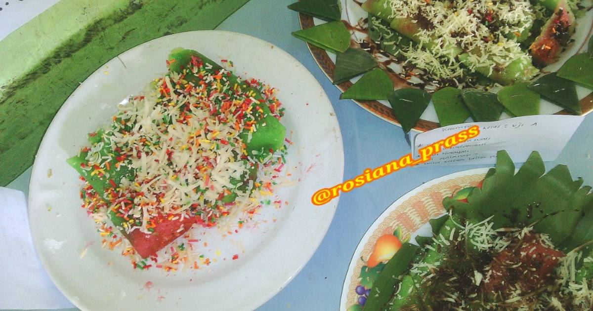 Resep RainbowDin Londo (singkong kukus) oleh Rosiana Prass - Cookpad