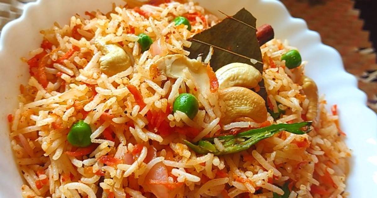 Carrot Pulao Recipe by Suchitra S(Radhika S) - Cookpad