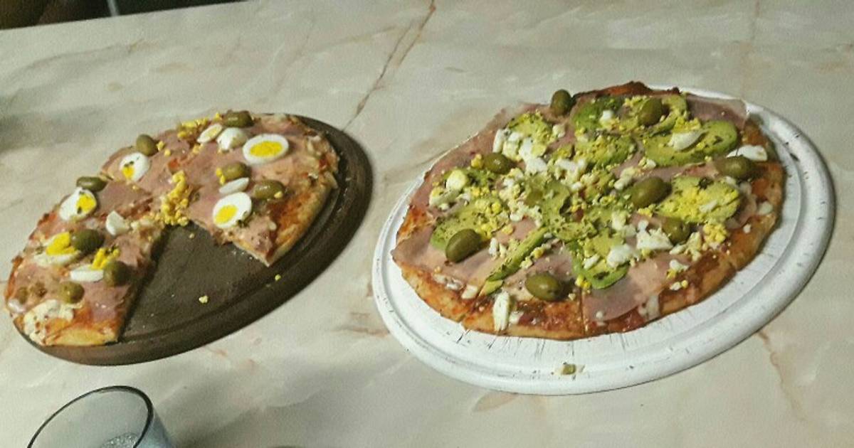 Pizza de palta - 25 recetas caseras- Cookpad