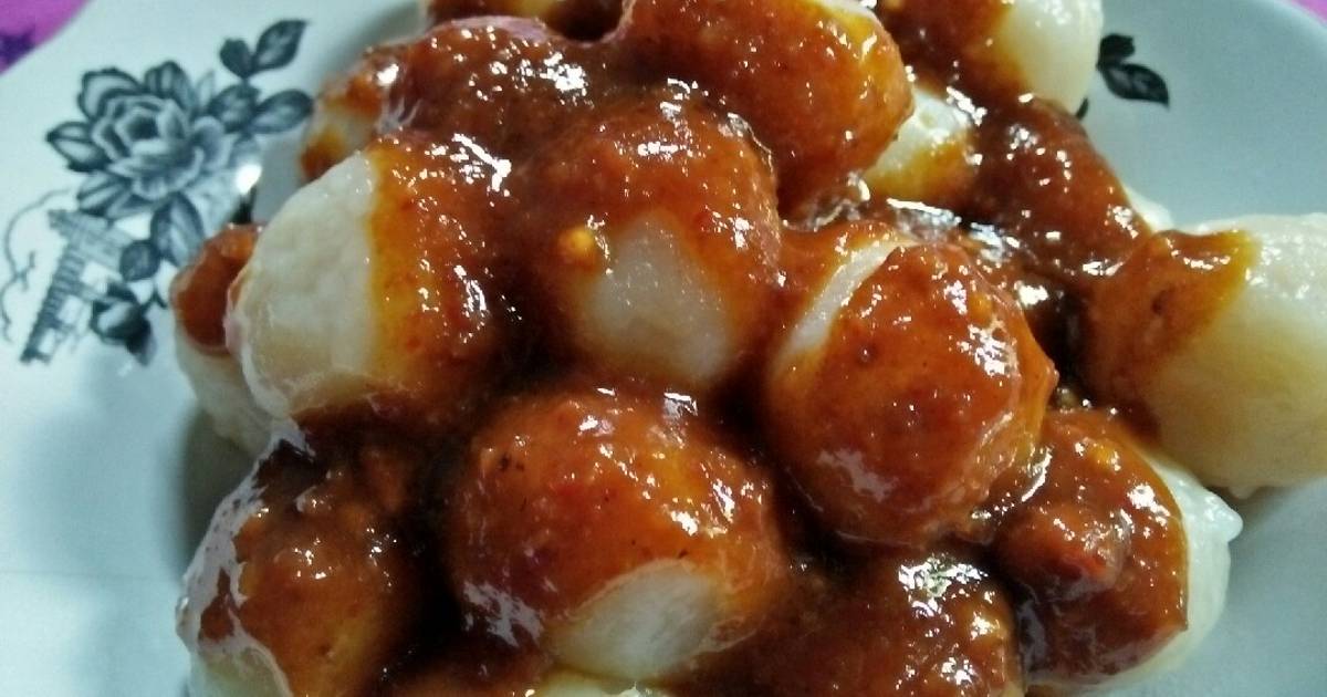 3 resep cilok kuah pedas manis enak dan mudah - Cookpad