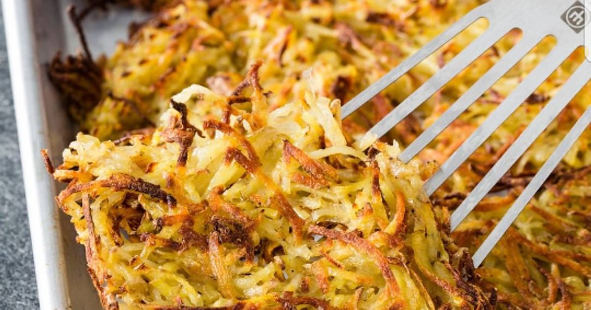 Sheet-Pan Hash Browns Recipe by Jose Ojeda Jr - Cookpad