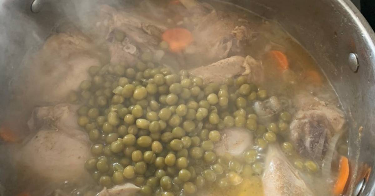 Pollo arvejado Receta de nati3699- Cookpad