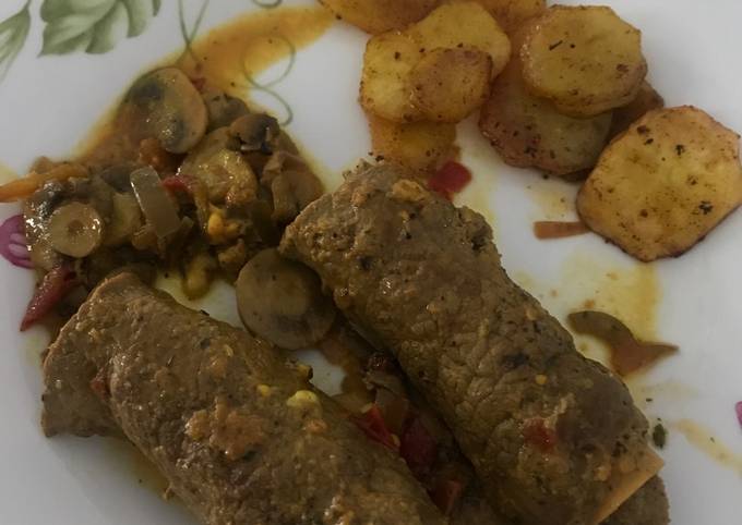 Ternera rellena 🐮 Receta de Rosa Rodriguez- Cookpad