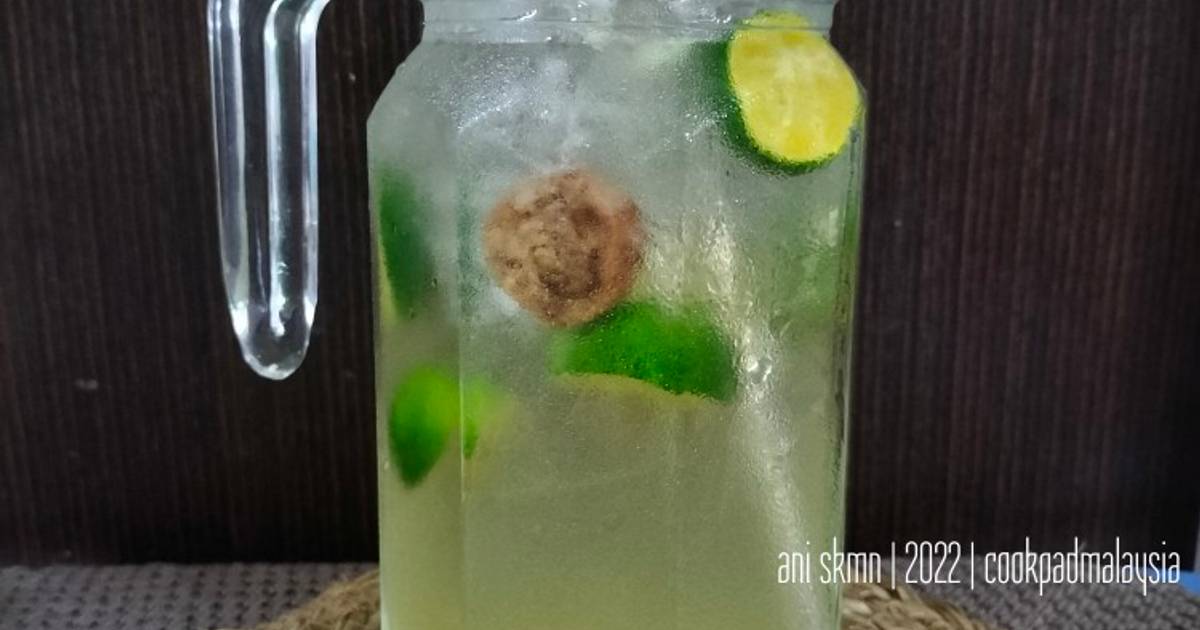 Resipi Soda Limau Asam Boi oleh ani skmn - Cookpad