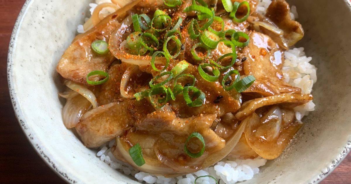 Ponzu Pork Rice Bowl Recipe by Hiroko Liston - Cookpad
