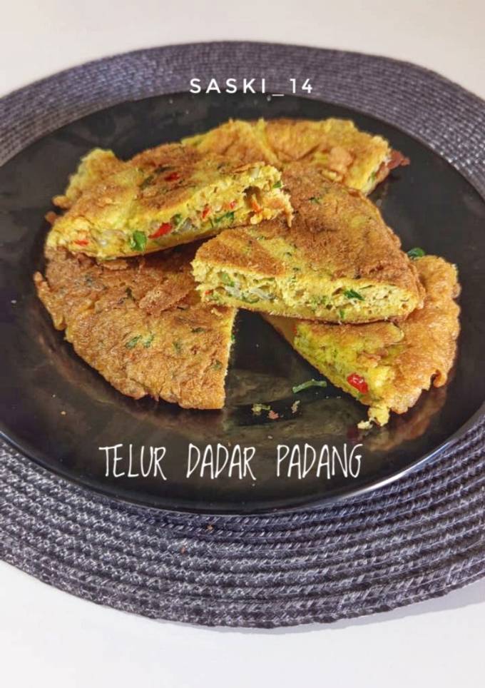 Resep Telur Dadar Khas Padang oleh Fara Saskia - Cookpad