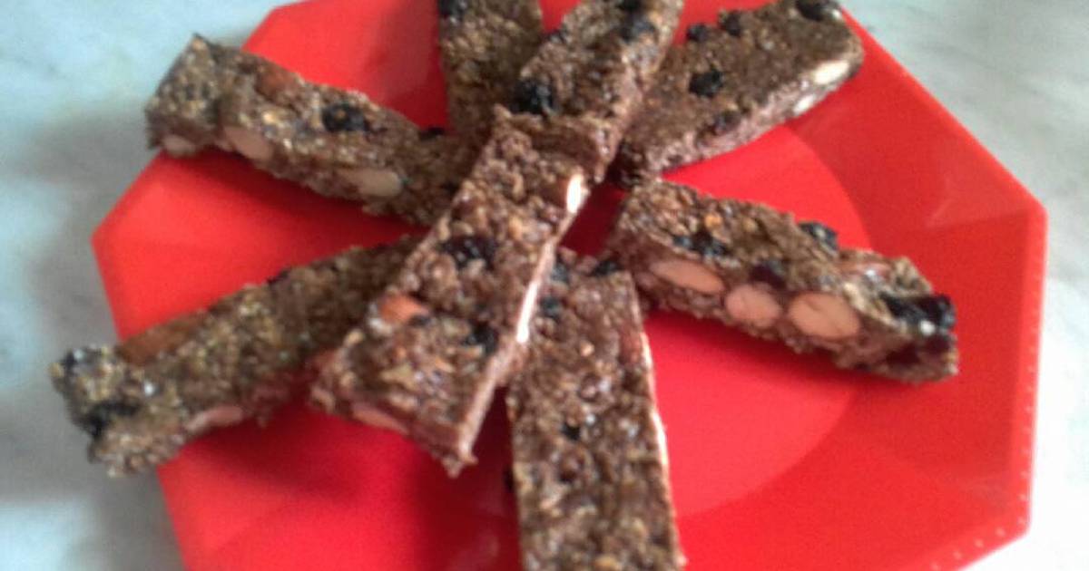 Barrita de granola y avena - 52 recetas caseras- Cookpad