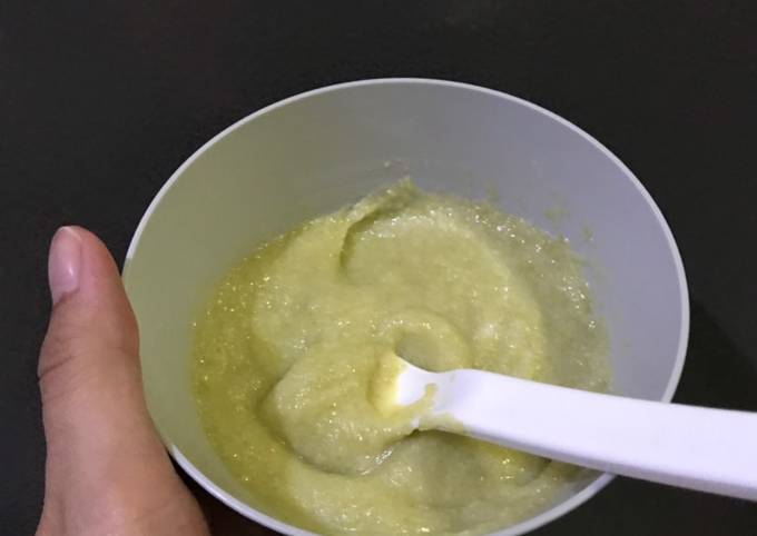 Resep MPASI Bubur saring Zucchini oleh Chiquita Tri Rezki Loth - Cookpad