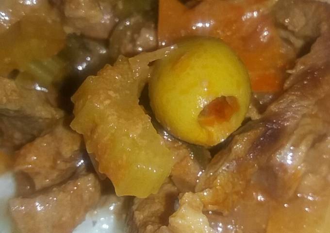 Bistec picado Receta de Lys Hernández- Cookpad