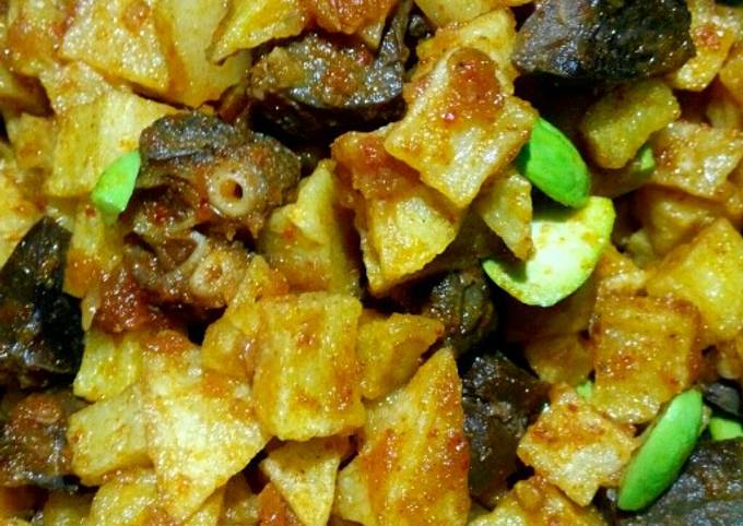 Resep Sambal Goreng Kentang Hati Sapi (DesaKu Bubuk Balado) oleh Icha ...