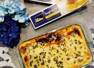 Resep spaghetti brulee rumahan enak dan mudah - Cookpad