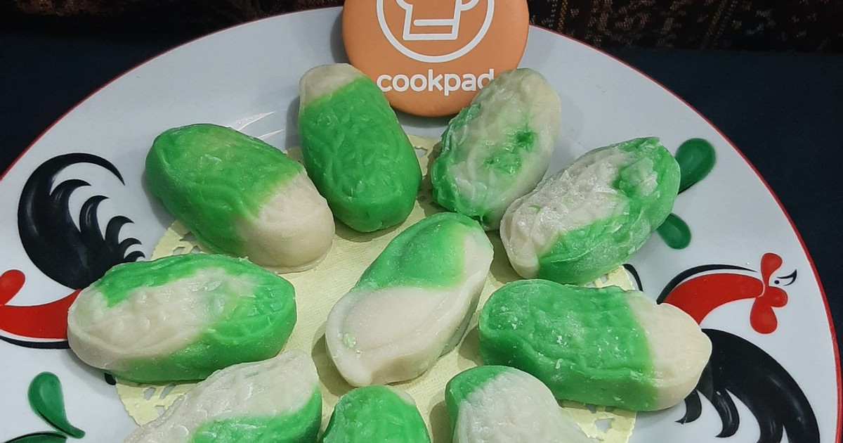 Resep Snow Skin Moon Cake Pandan Nangka oleh Alifah Lestari - Cookpad
